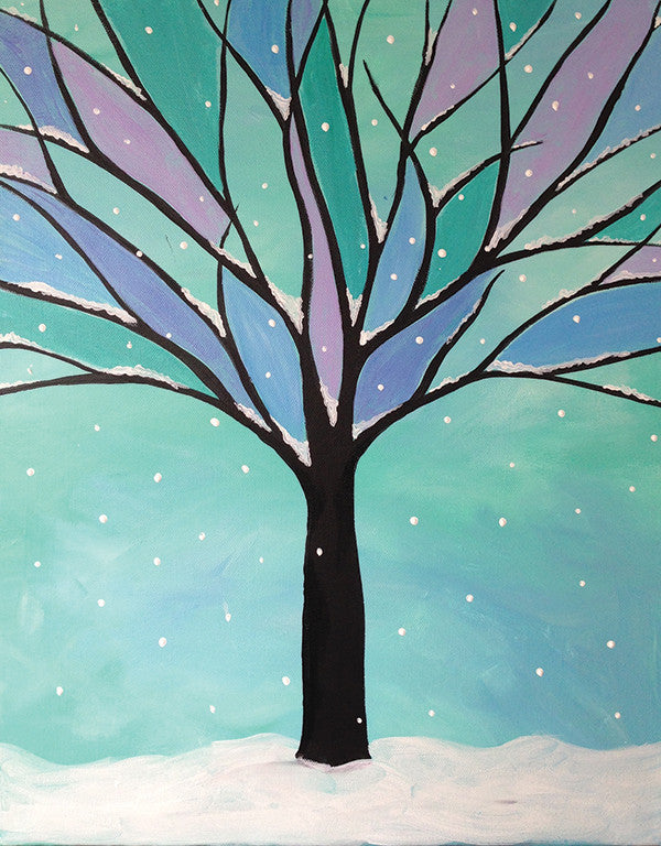 Stained Glass Tree Patterns